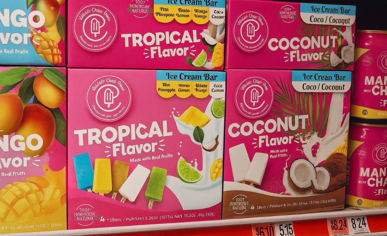 Box of Artisanal Popsicles – 4 units – The Chupi Store